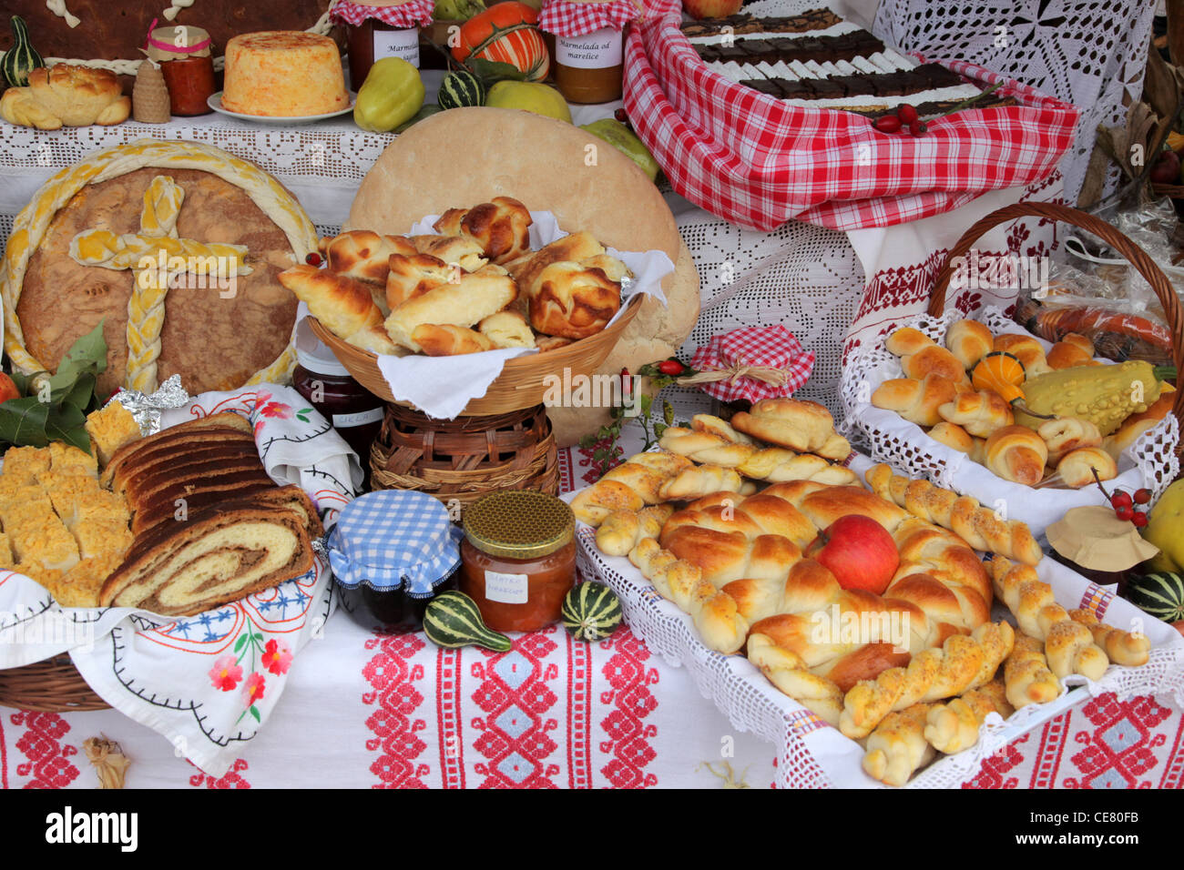 Variety of bread Stock Photo - Alamy