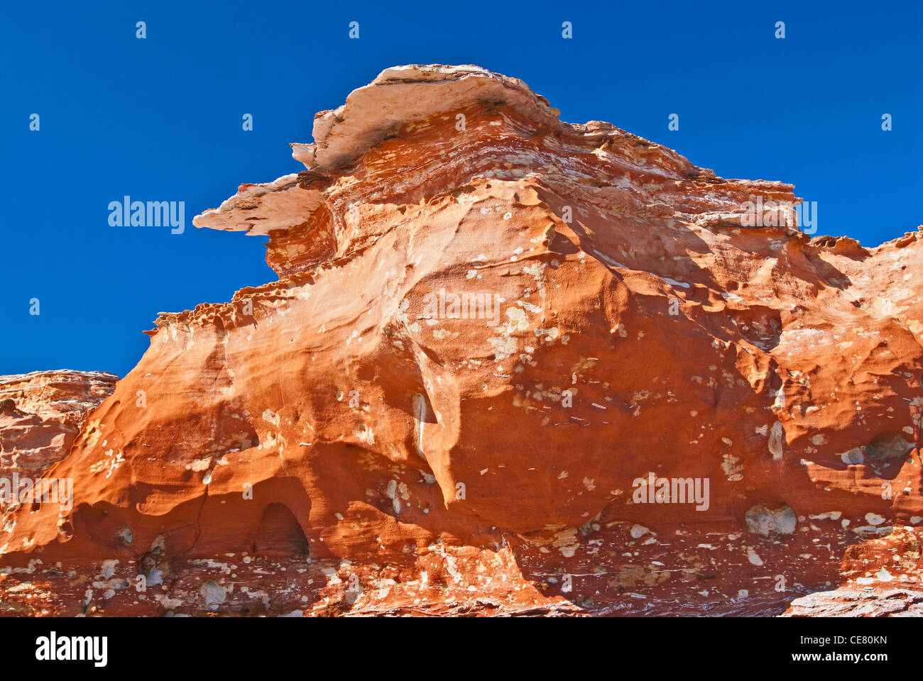 ROCK FORMATION, SANDSTONE, BARN HILL, WESTERN AUSTRALIA, WA, AUSTRALIA ...