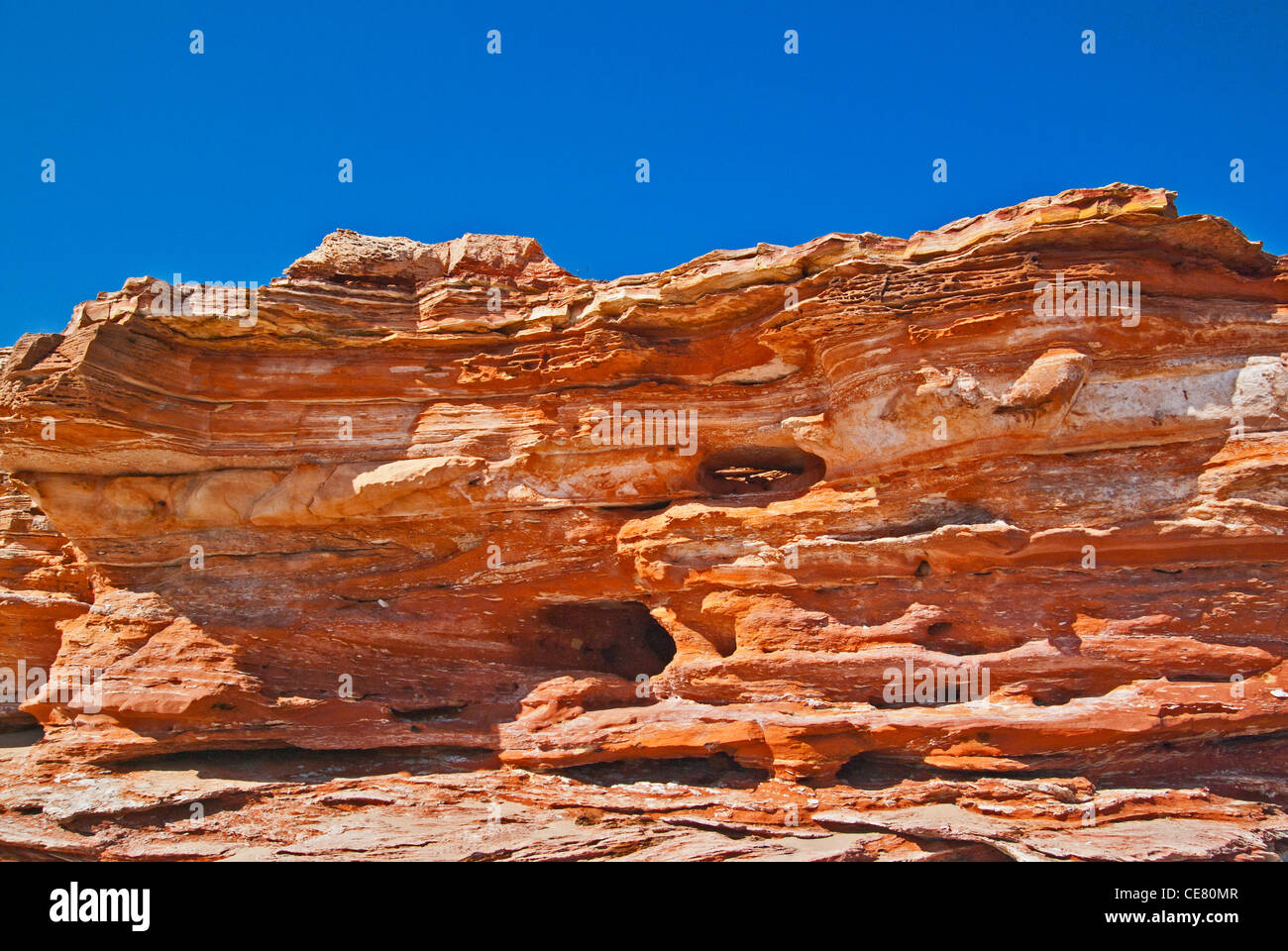 ROCK FORMATION, SANDSTONE, BARN HILL, WESTERN AUSTRALIA, WA, AUSTRALIA ...