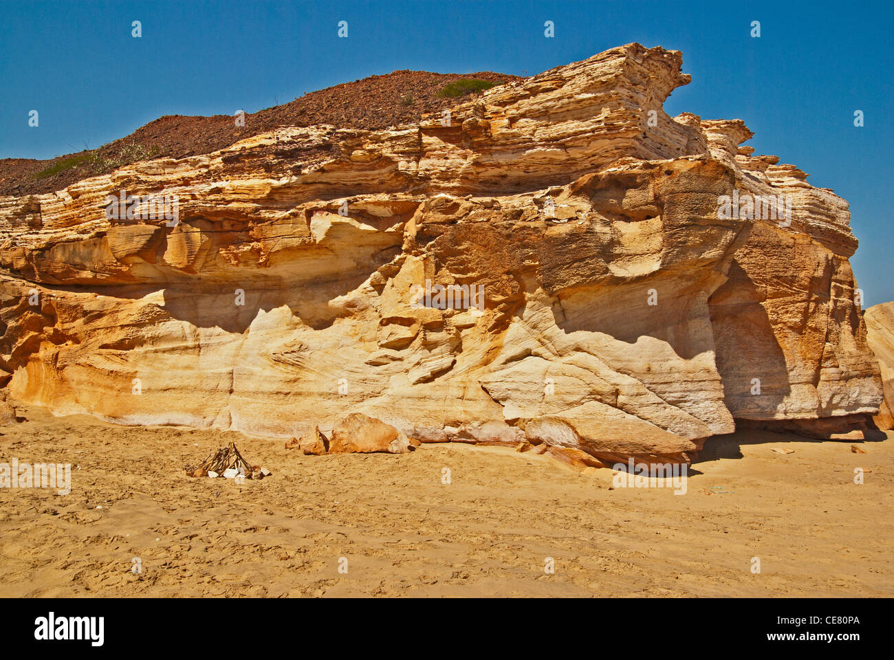 ROCK FORMATION, SANDSTONE, BARN HILL, WESTERN AUSTRALIA, WA, AUSTRALIA ...