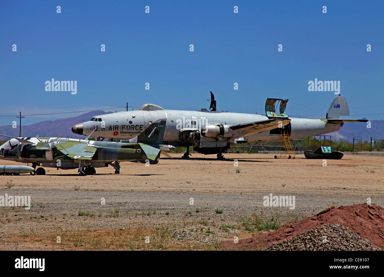 The Lockheed EC-121 Warning Star of US Air Force Stock Photo - Alamy