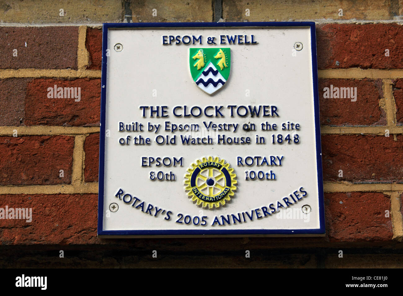 Epsom clock tower hi-res stock photography and images - Alamy