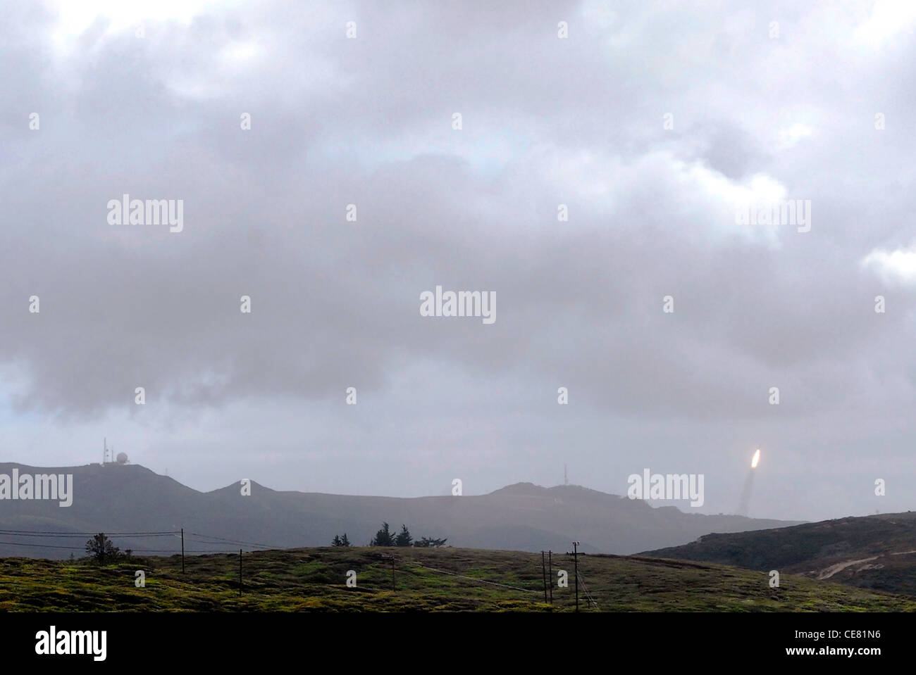 The launch of the Minotaur IV Lite vehicle from Vandenberg Air Force ...