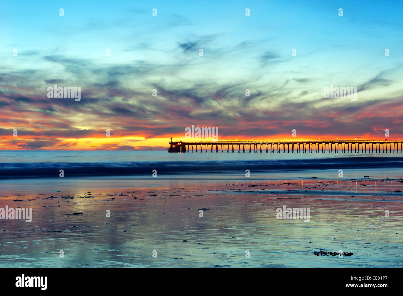 Pier bacara hi-res stock photography and images - Alamy