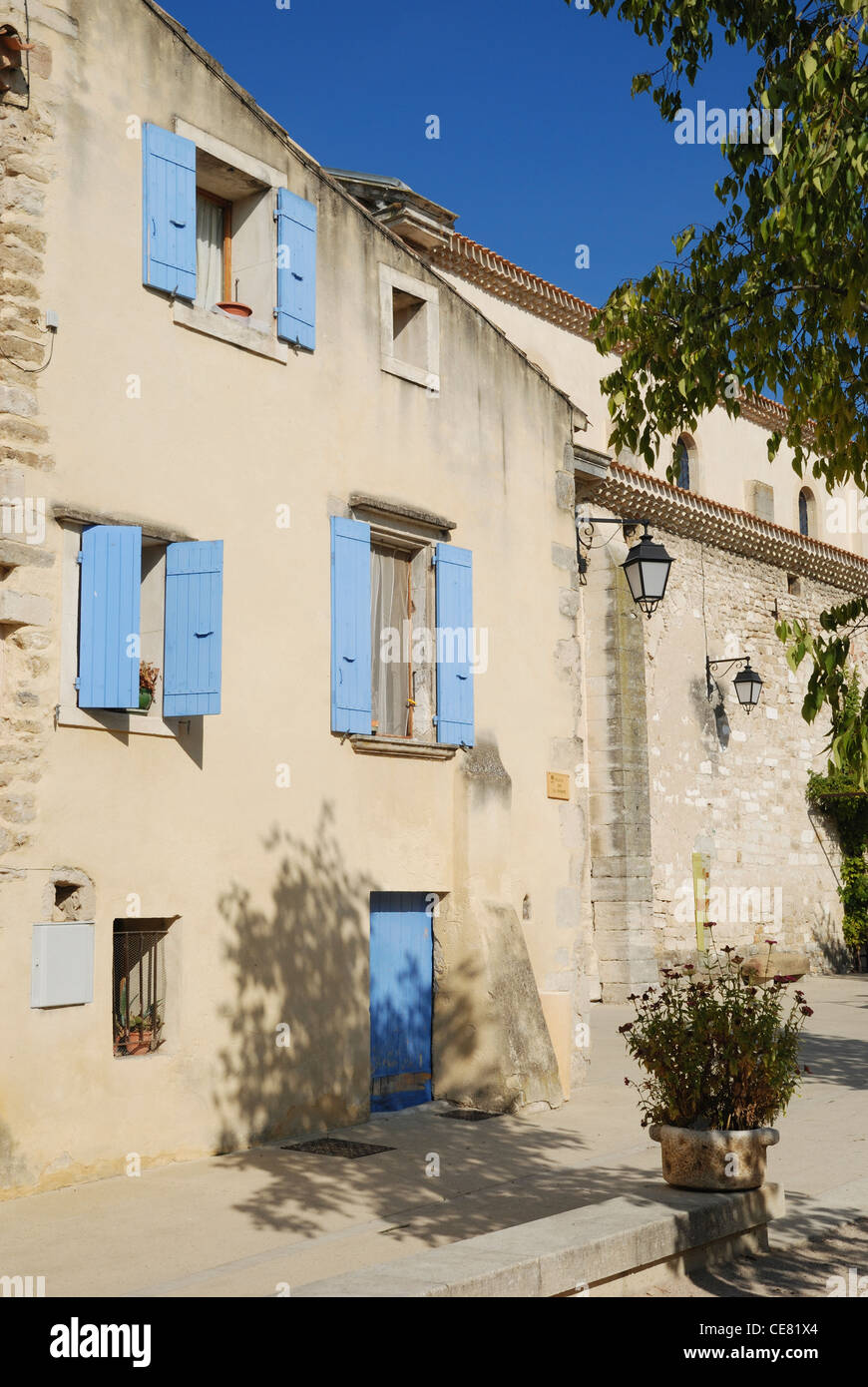 The medieval Knights Templar commandery in Richerenches, Vaucluse ...