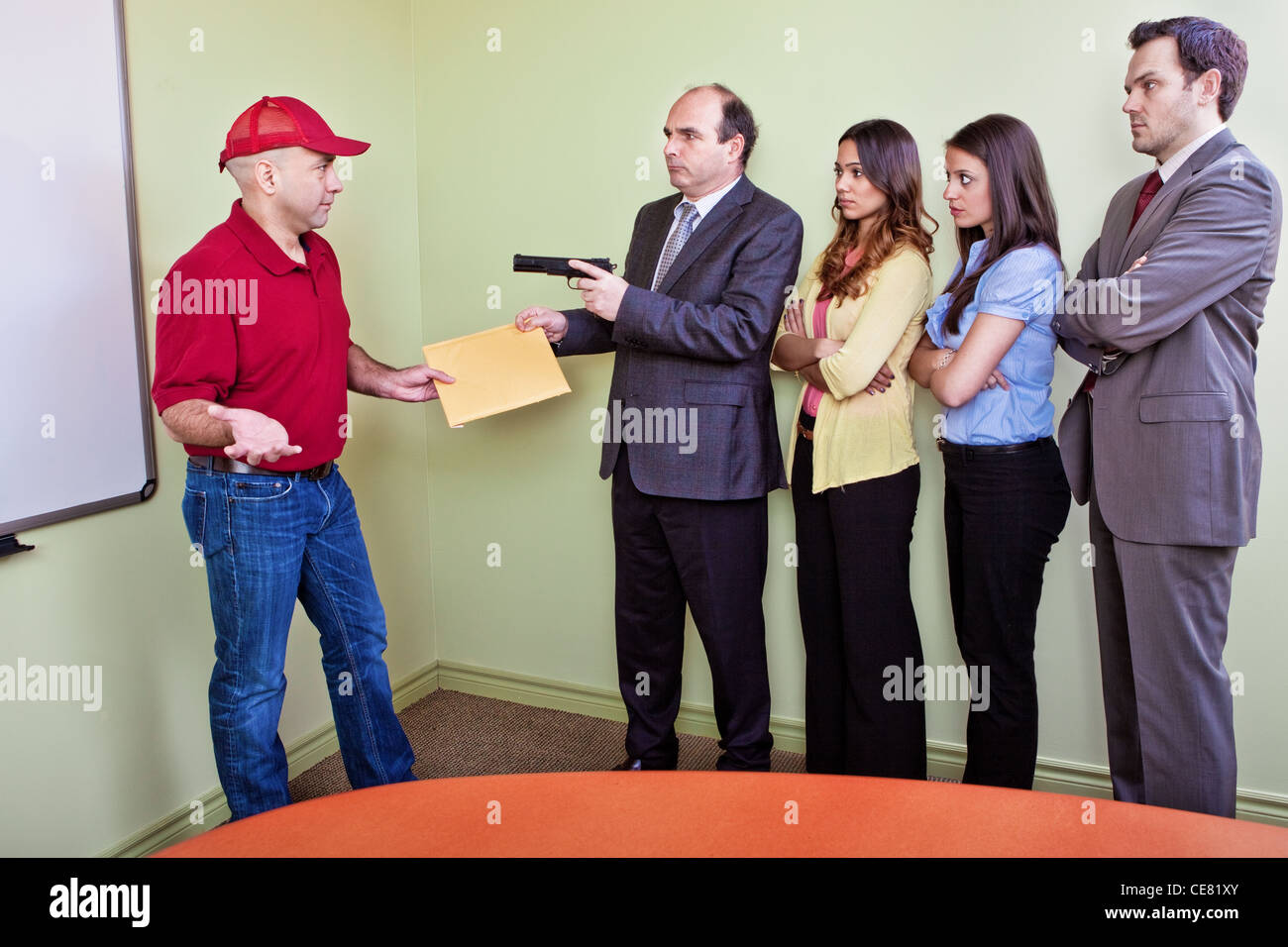 Shoot the message not the messenger hi-res stock photography and images ...