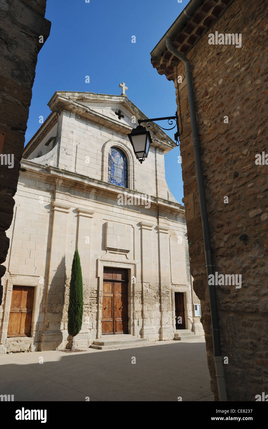 The medieval Knights Templar commandery in Richerenches, Vaucluse ...
