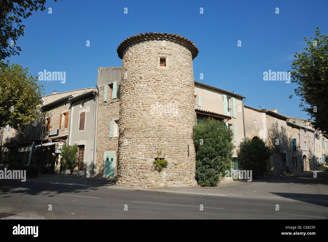 The medieval Knights Templar commandery in Richerenches, Vaucluse ...