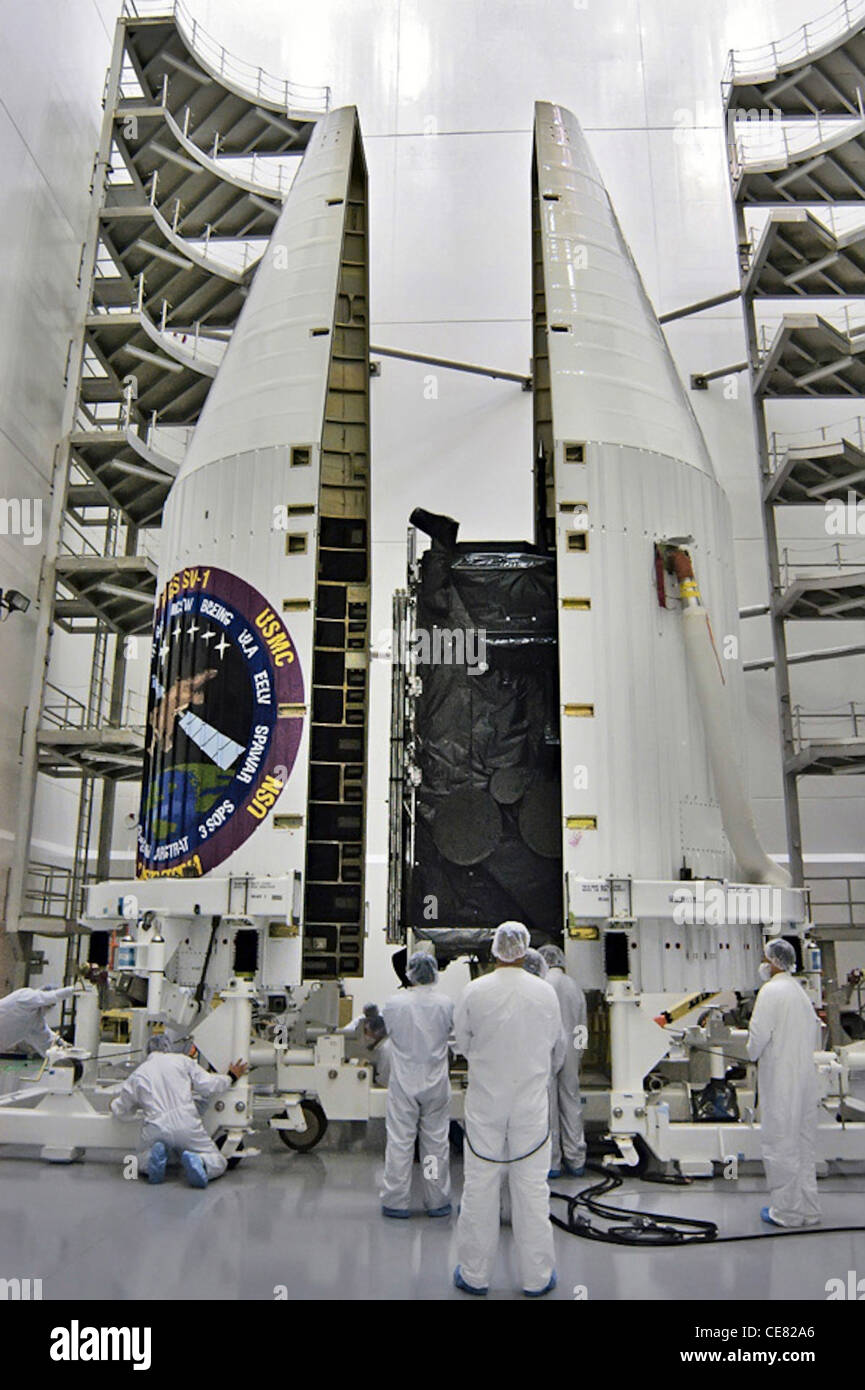The assembly of the Wideband Global SATCOM satellite was completed at ...
