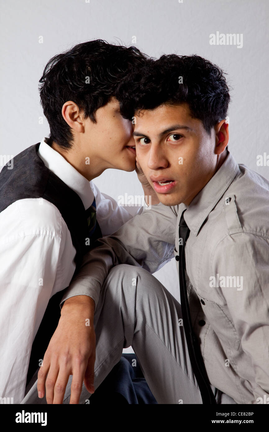 Telling a hi-res stock photography and images - Alamy