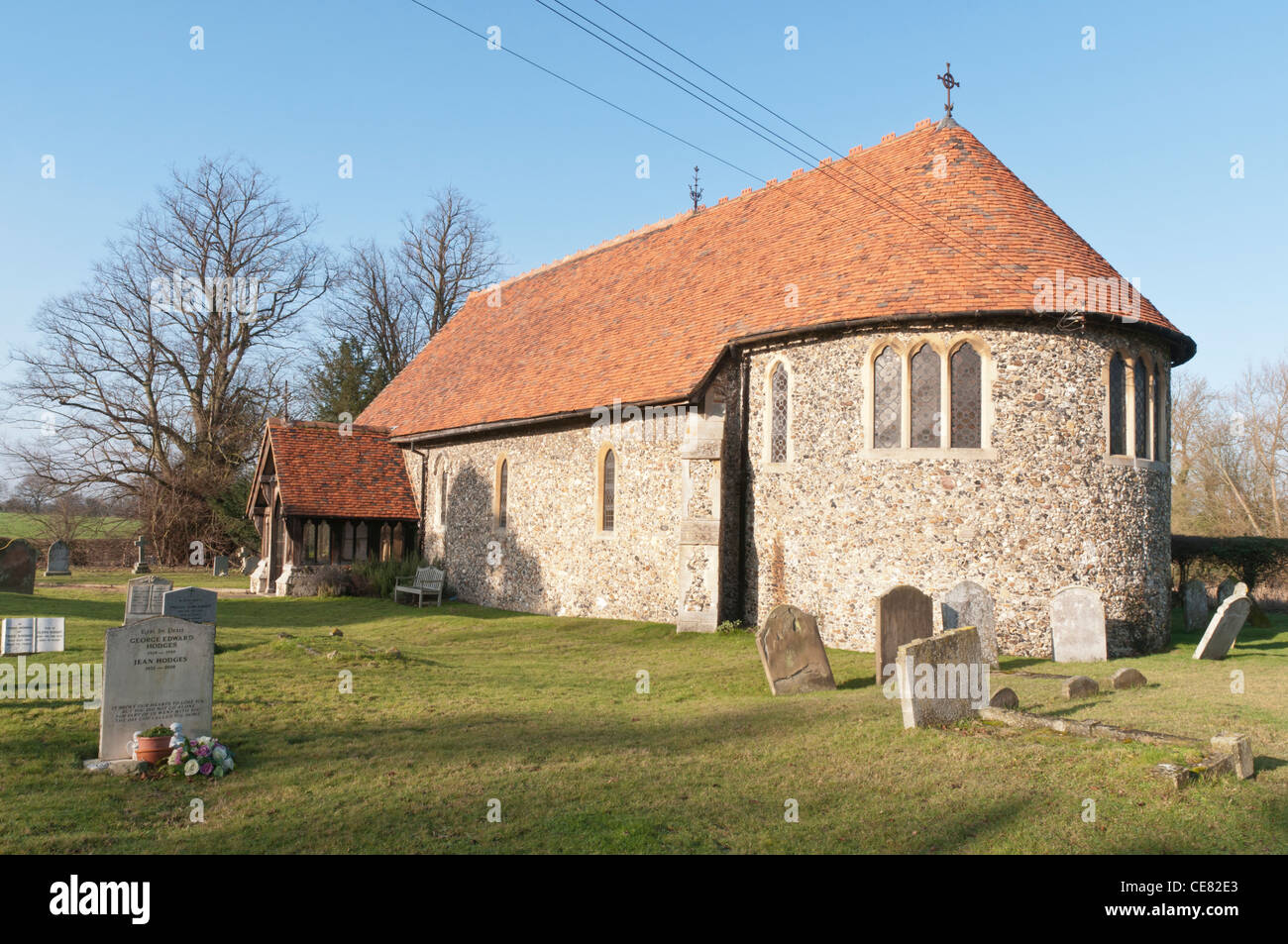 St Mary the Virgin Church, Little Laver, Essex, England Stock Photo - Alamy