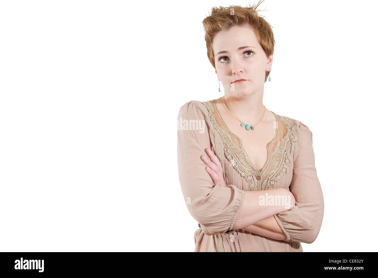 Slightly annoyed with you hi-res stock photography and images - Alamy