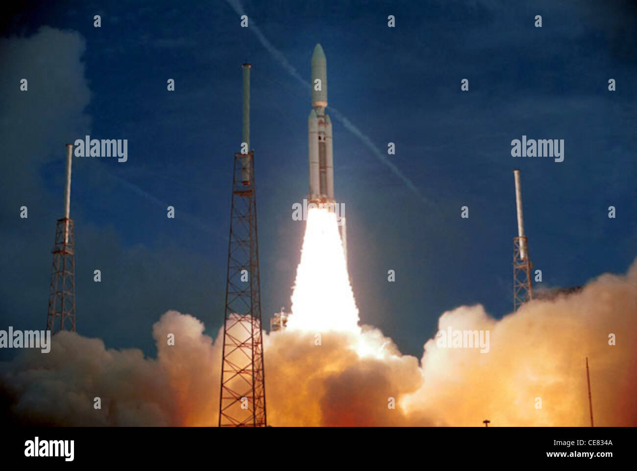 The Titan IV rocket launched on April 8, carrying a military ...
