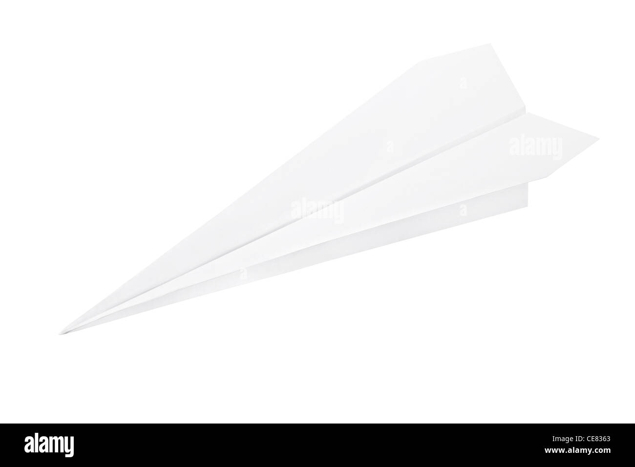 White paper sheet flying Cut Out Stock Images & Pictures - Alamy