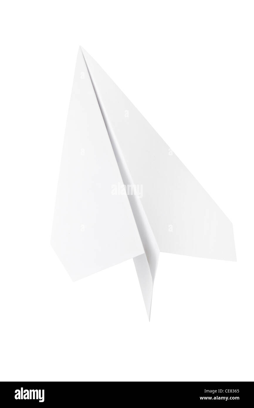 Paper aeroplane cut out hi-res stock photography and images - Alamy
