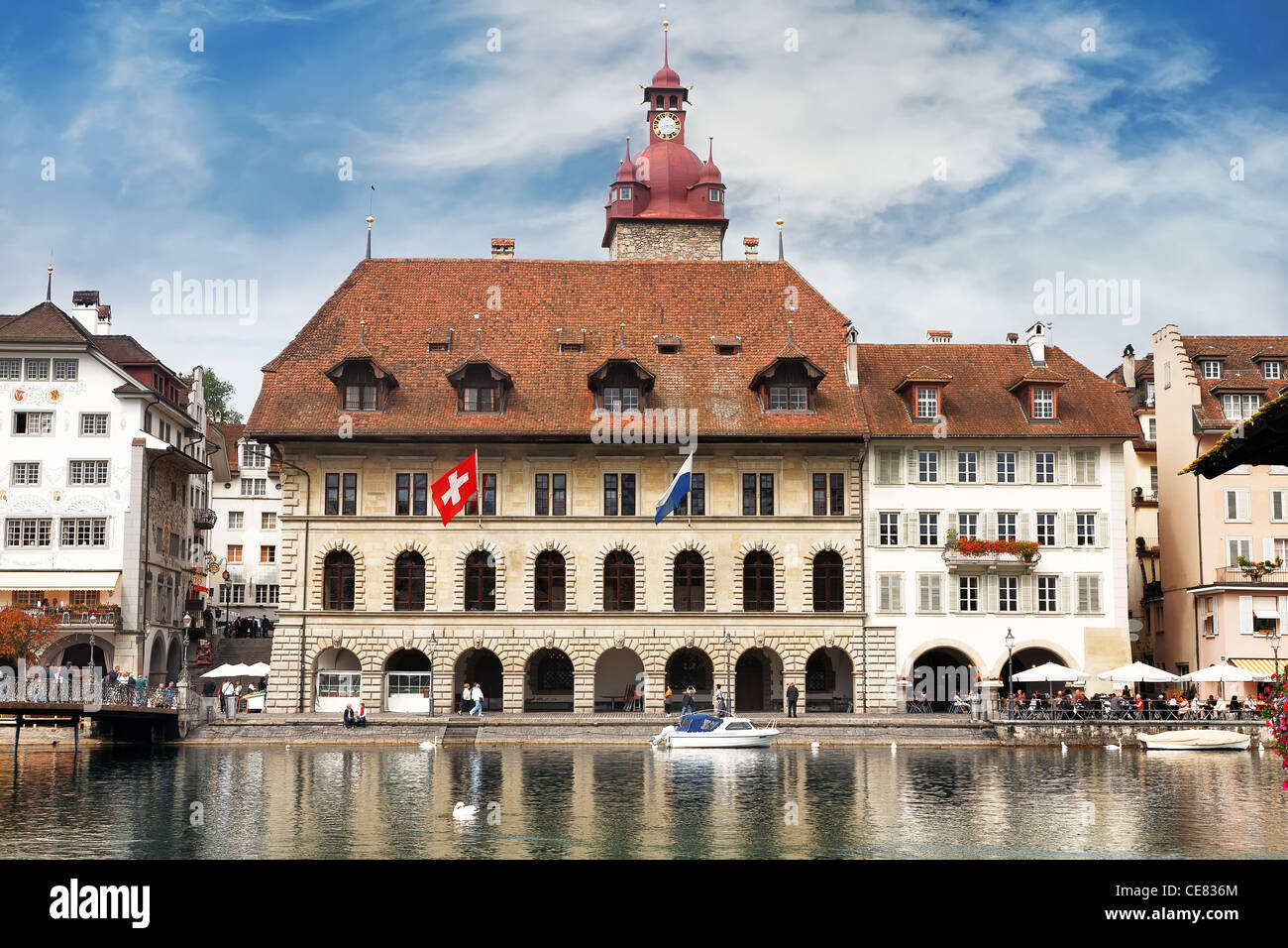 Lucerne clock hi-res stock photography and images - Alamy