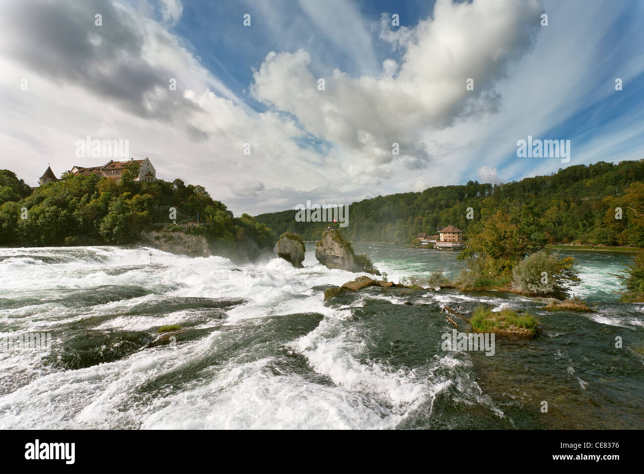 Waterfall overview hi-res stock photography and images - Alamy