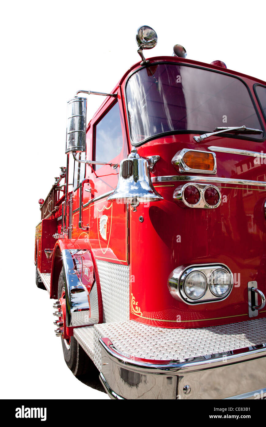 Front side old fire truck hi-res stock photography and images - Alamy