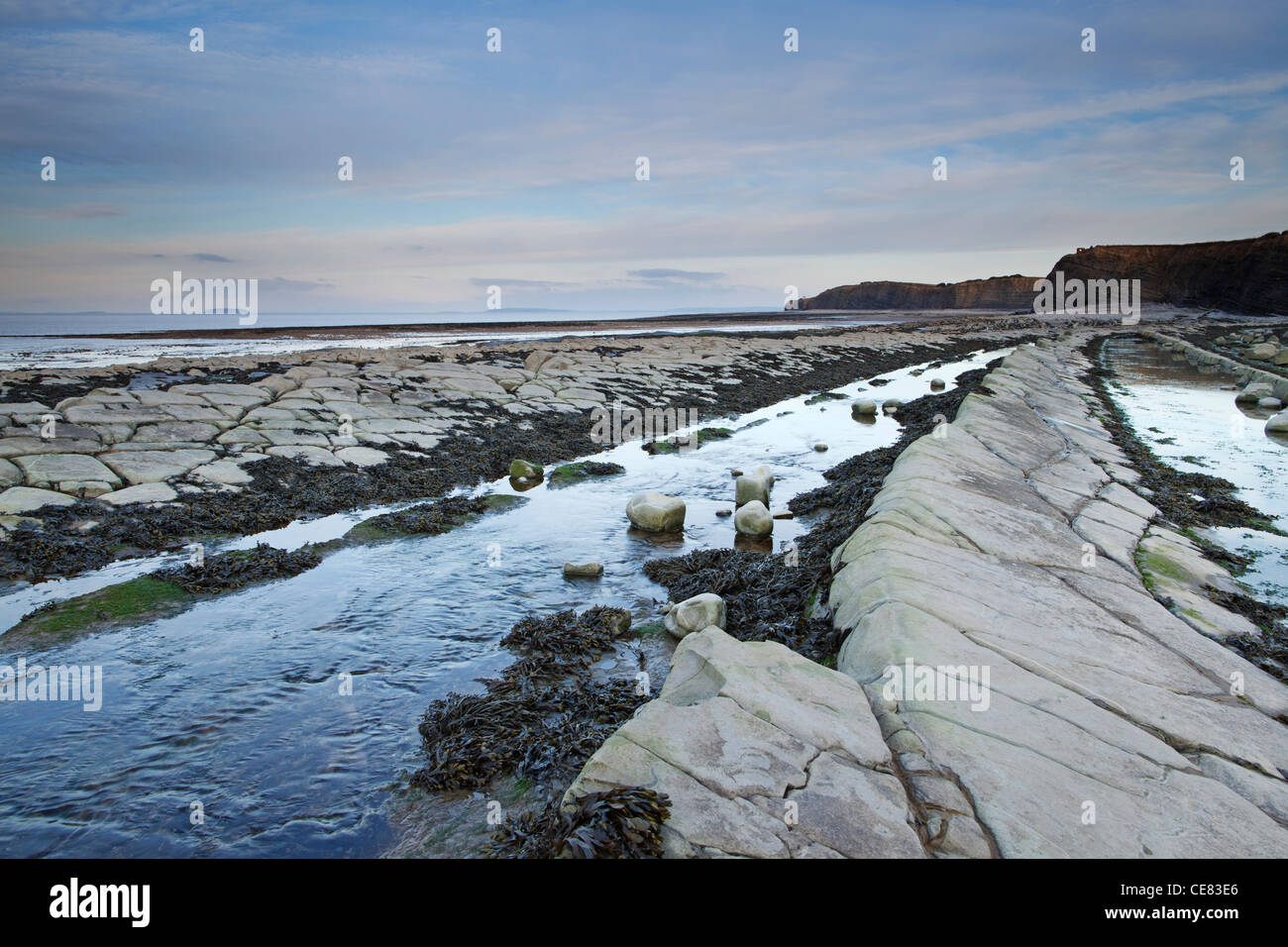 Kilve beach hi-res stock photography and images - Alamy