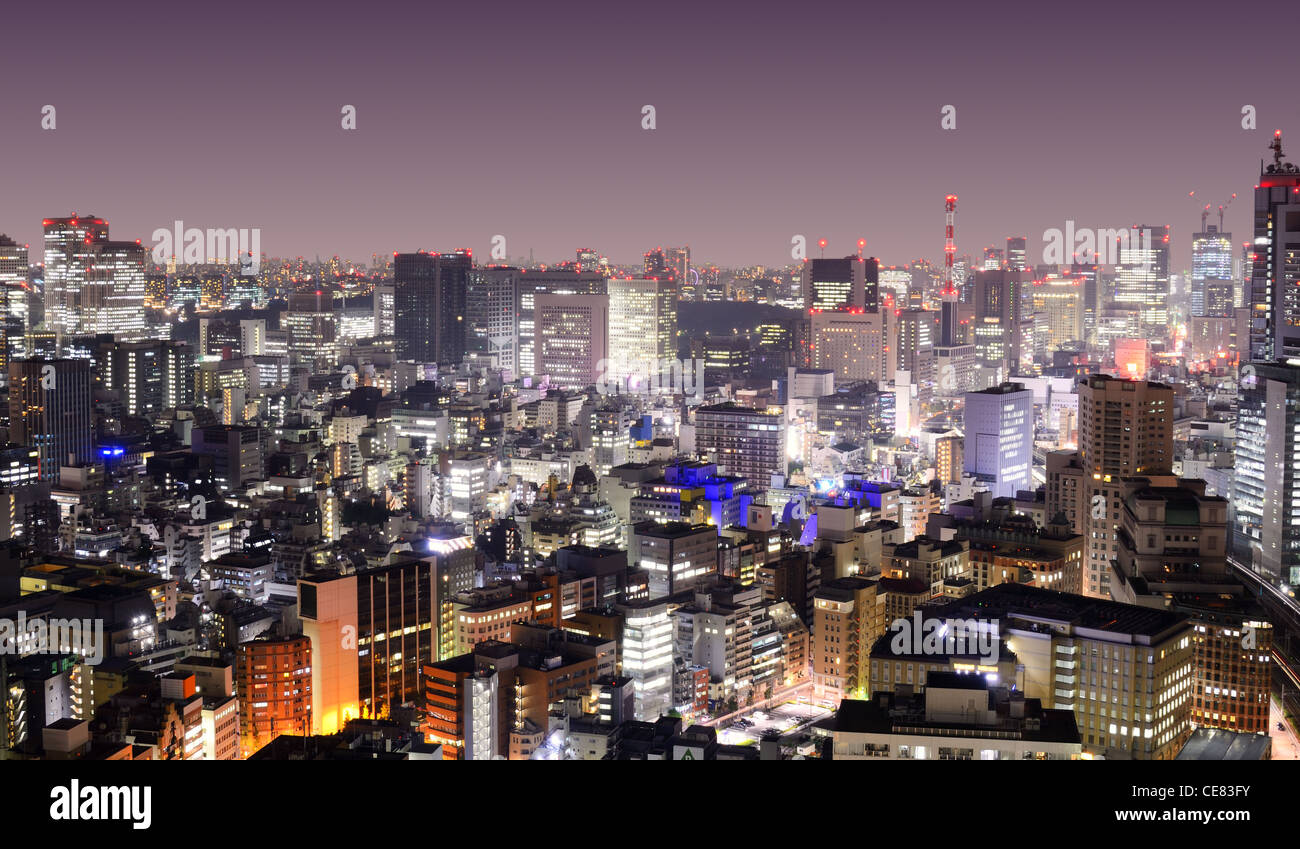 Cityscape at Minato Ward, Tokyo, Japan Stock Photo - Alamy