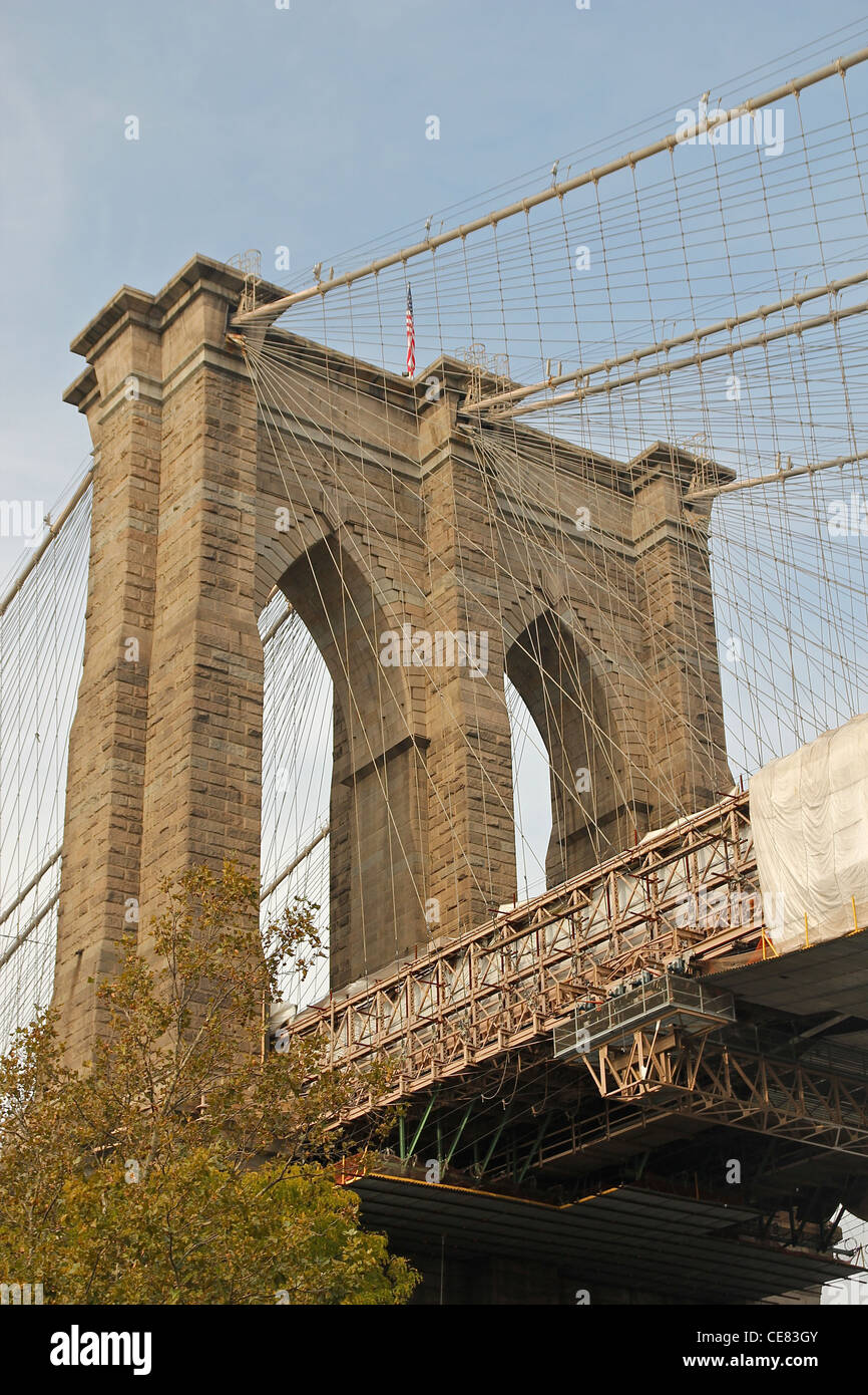 Brooklyn bridge from dumbo hi-res stock photography and images - Alamy