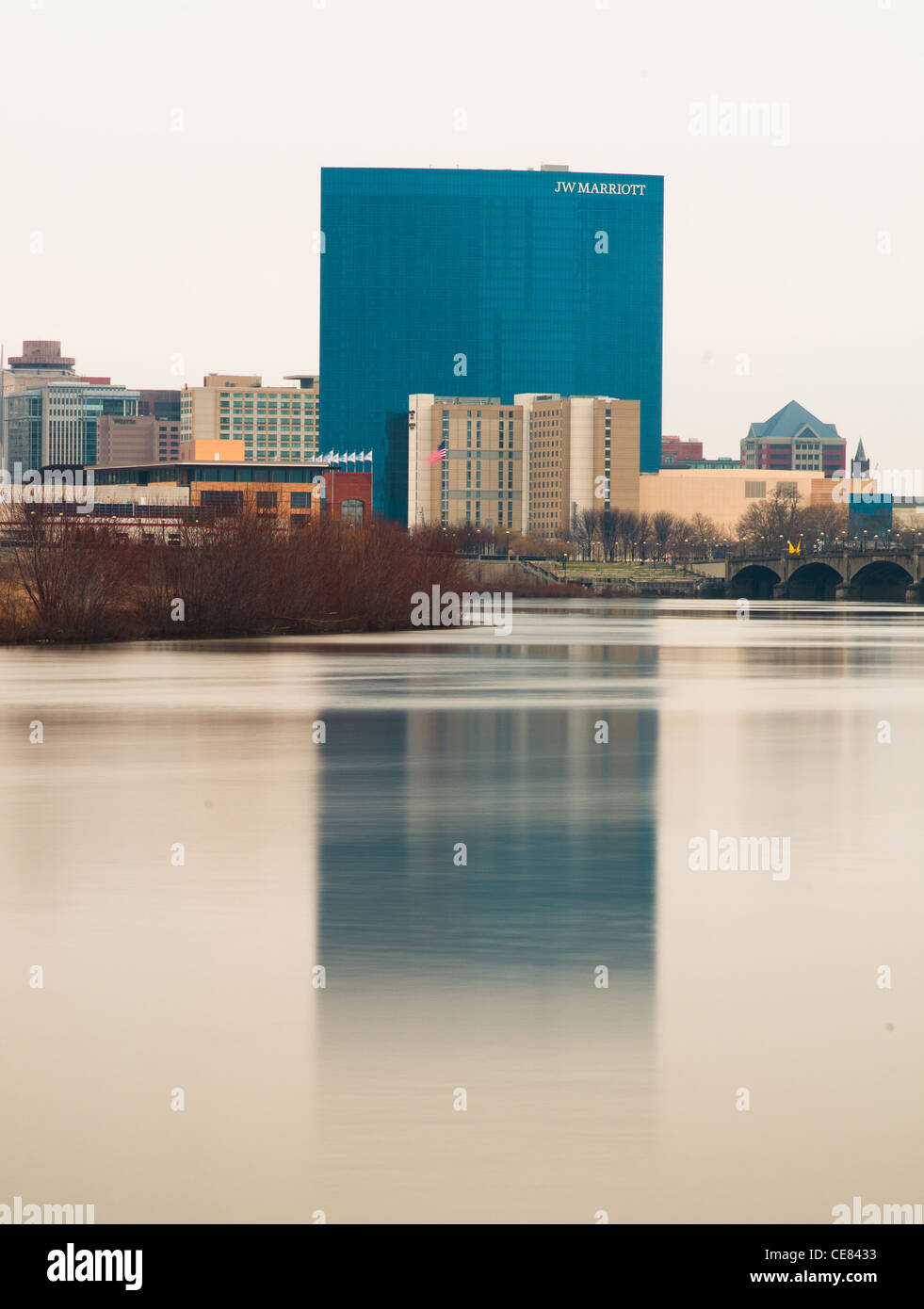 Indianapolis downtown hi-res stock photography and images - Alamy