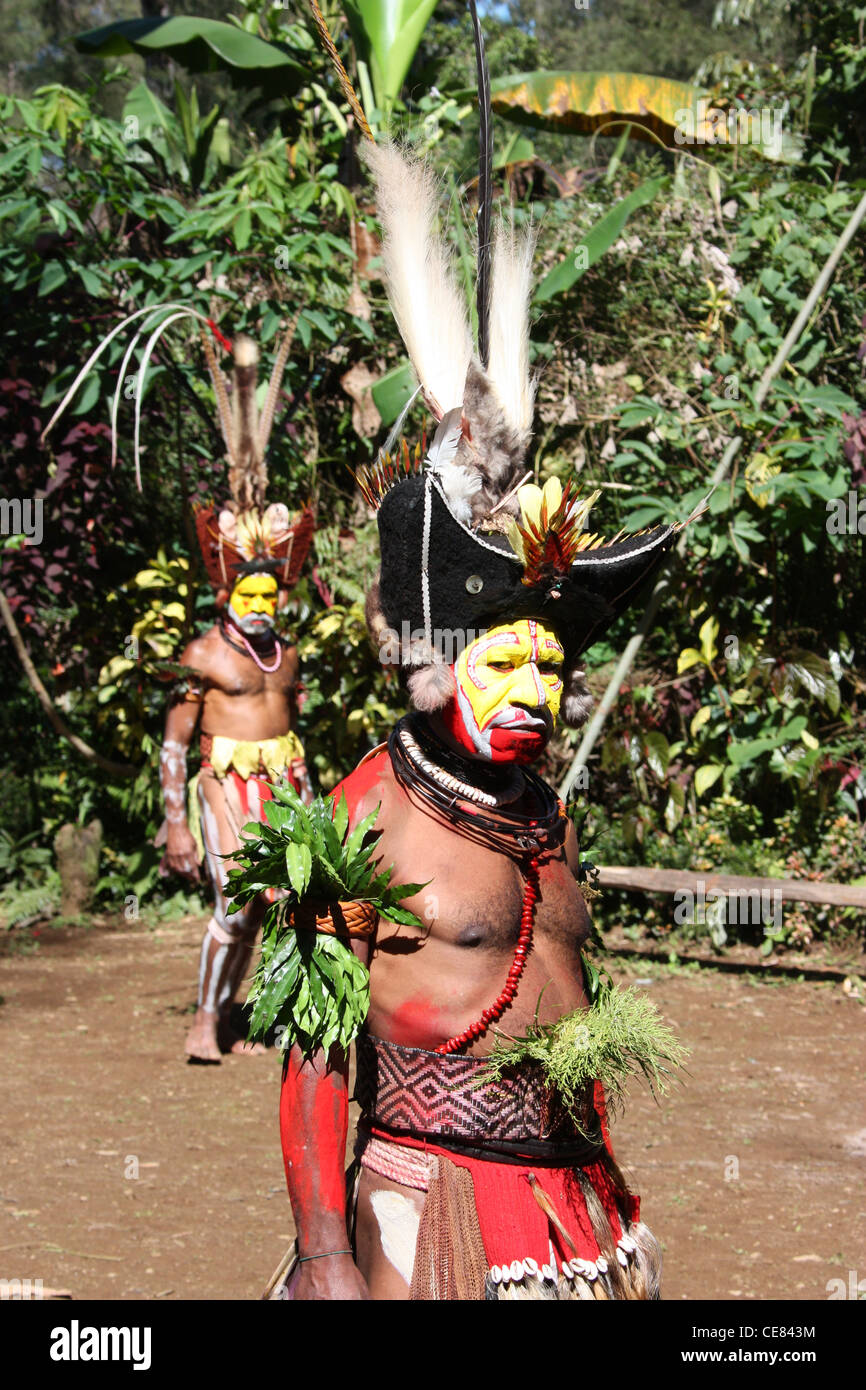 Papua new guinea huli wigmen hi-res stock photography and images - Alamy