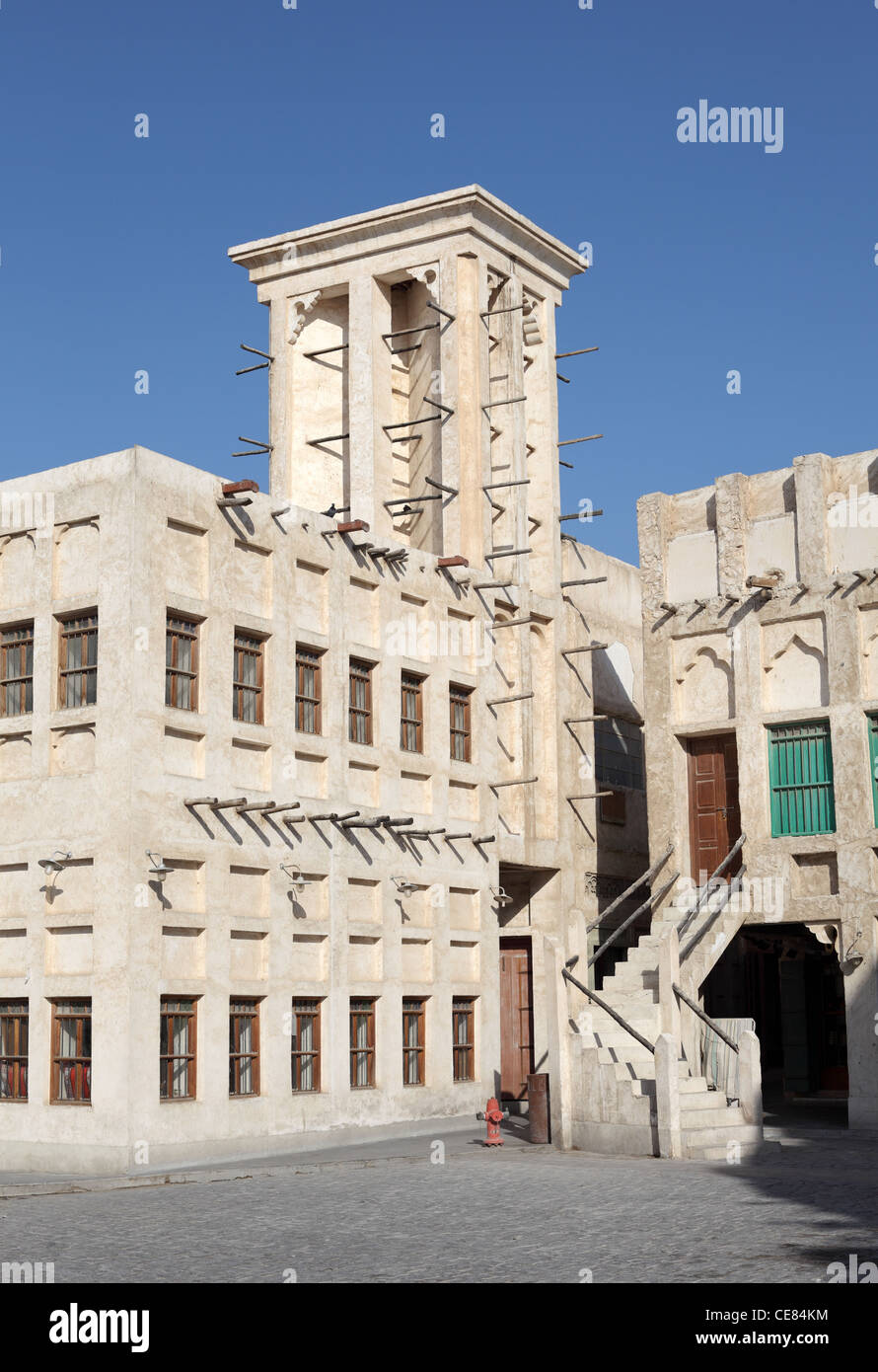 Qatar doha traditional architecture old hi-res stock photography and ...