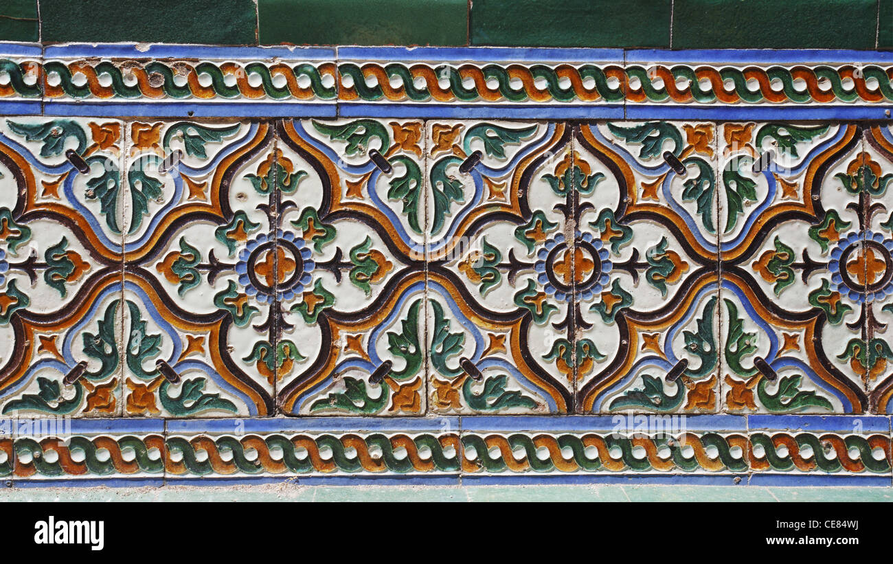 Azulejo tiles tile seville hi-res stock photography and images - Alamy