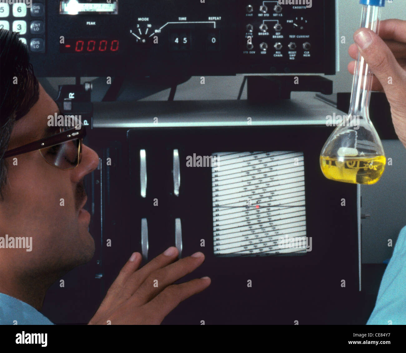 Student lab measuring equipment hi-res stock photography and images - Alamy