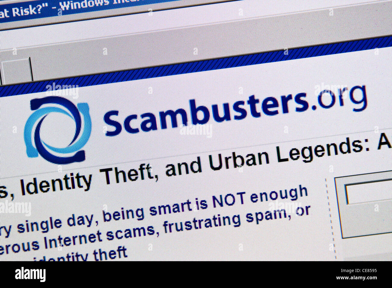 Scambuster hi-res stock photography and images - Alamy