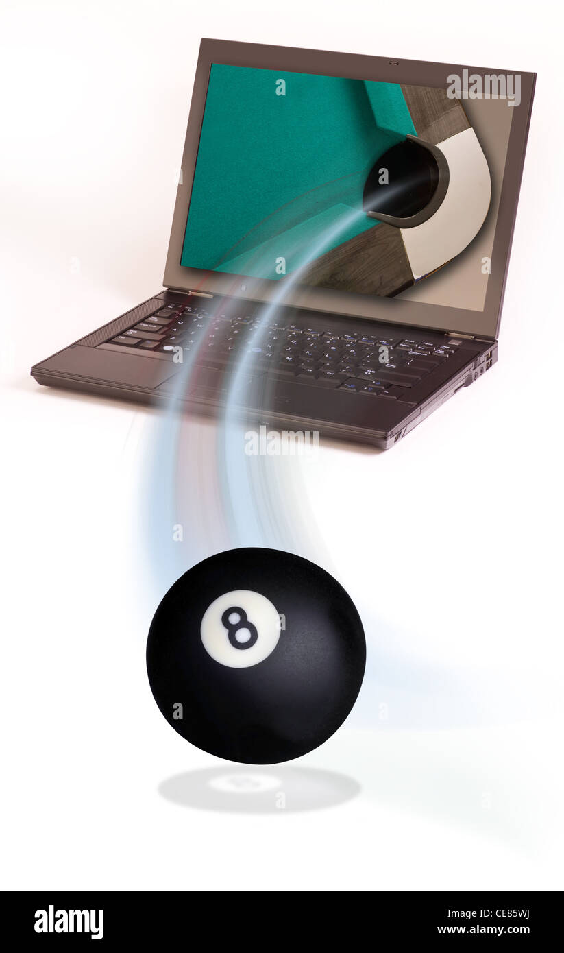 Coming out of computer hi-res stock photography and images - Alamy