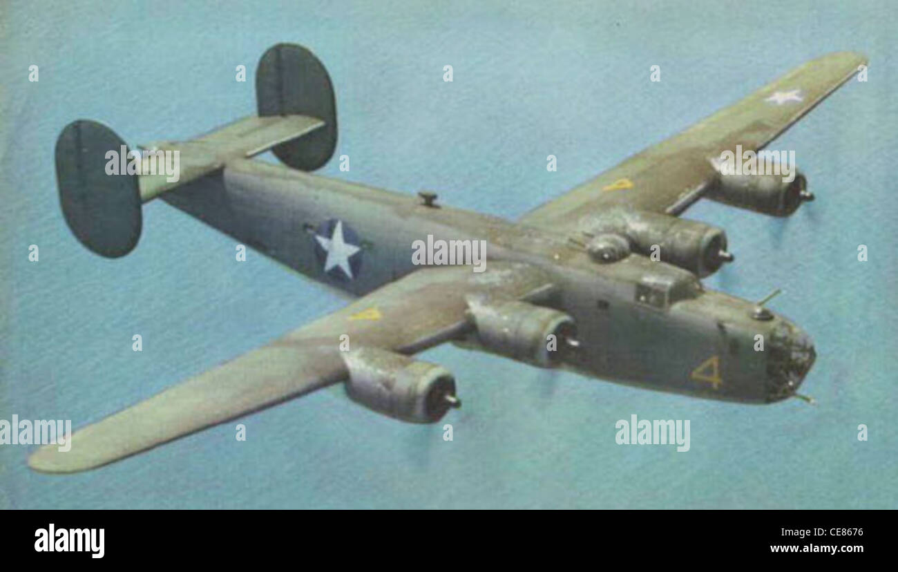 Consolidated B-24 Liberator Stock Photo - Alamy