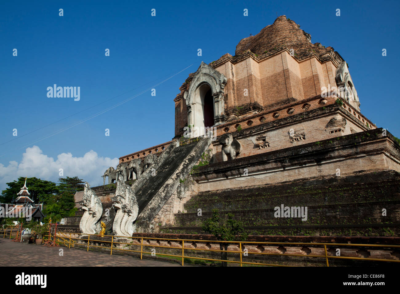 Wat Chedi Luang "temple of the big stupa" is a Buddhist temple in the ...