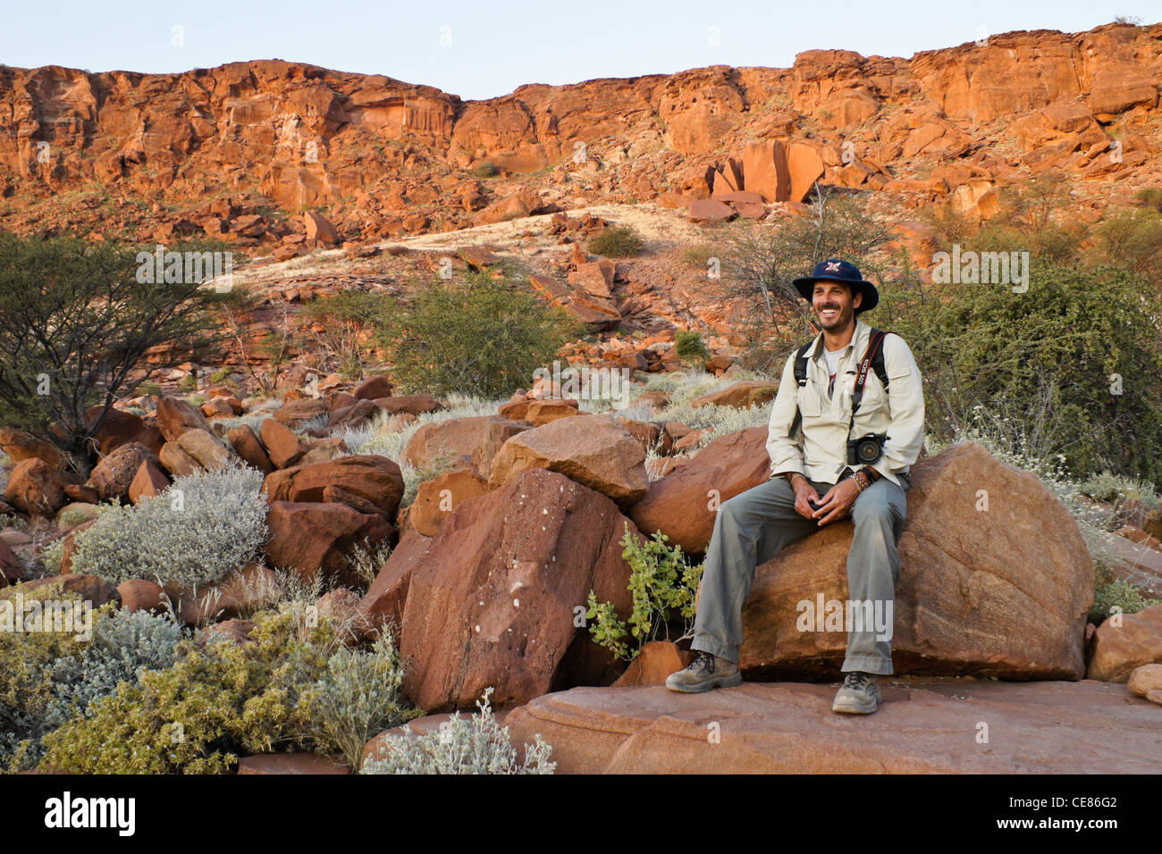 Rock art site hi-res stock photography and images - Alamy
