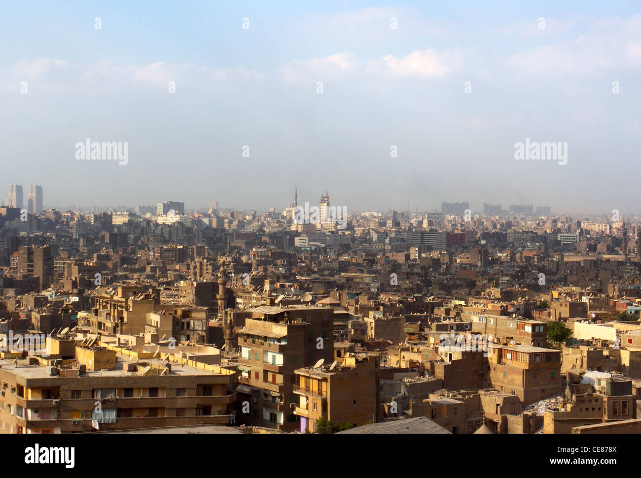 The view on Cairo from top Stock Photo - Alamy