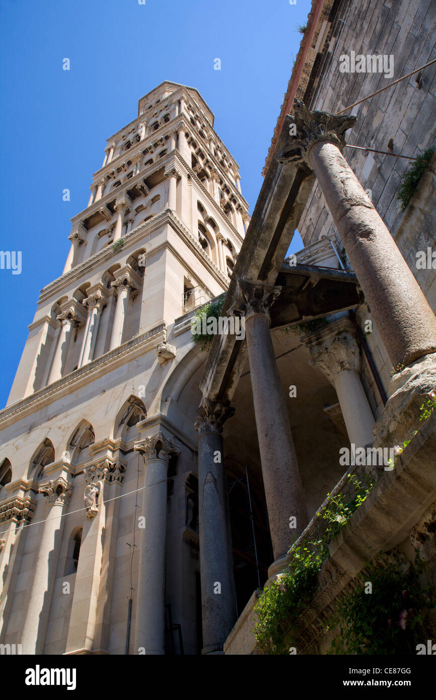Split - cathedral tower Stock Photo - Alamy