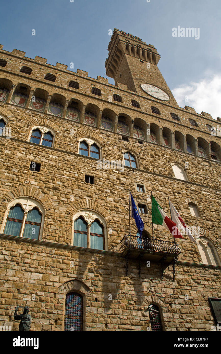 Florence - Palazzo Vecchio Stock Photo - Alamy