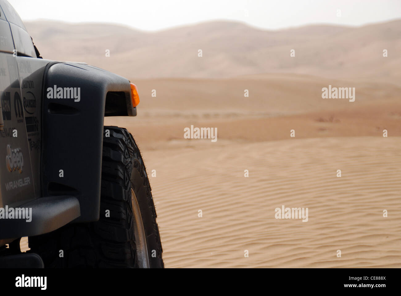 The massive dunes of the Empty Quarter, a portion of which lies in the ...