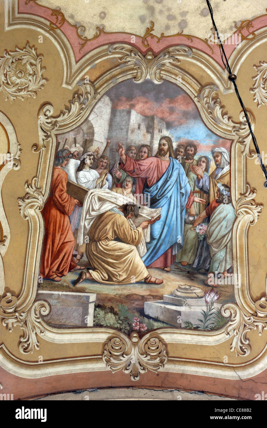 Raising of Jairus' Daughter Stock Photo - Alamy