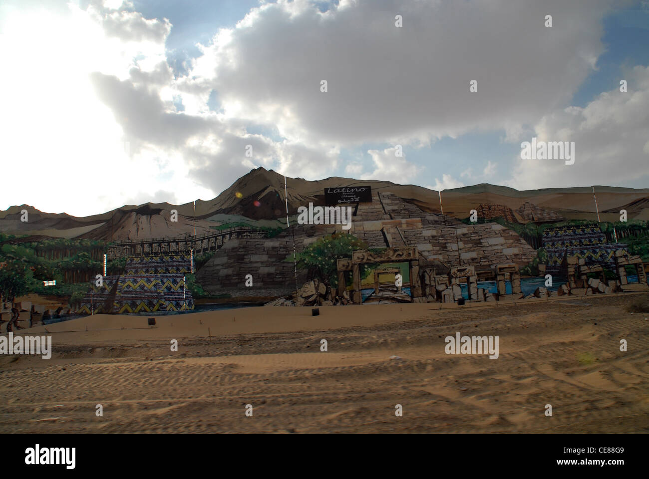 Scenes in Dubai with built up area around Sheikh Zayed road and Burg Al ...