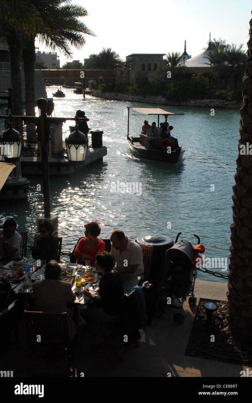 The Burg Al Arab Hotel in the Jumeirah quarter of Dubai, and the ...