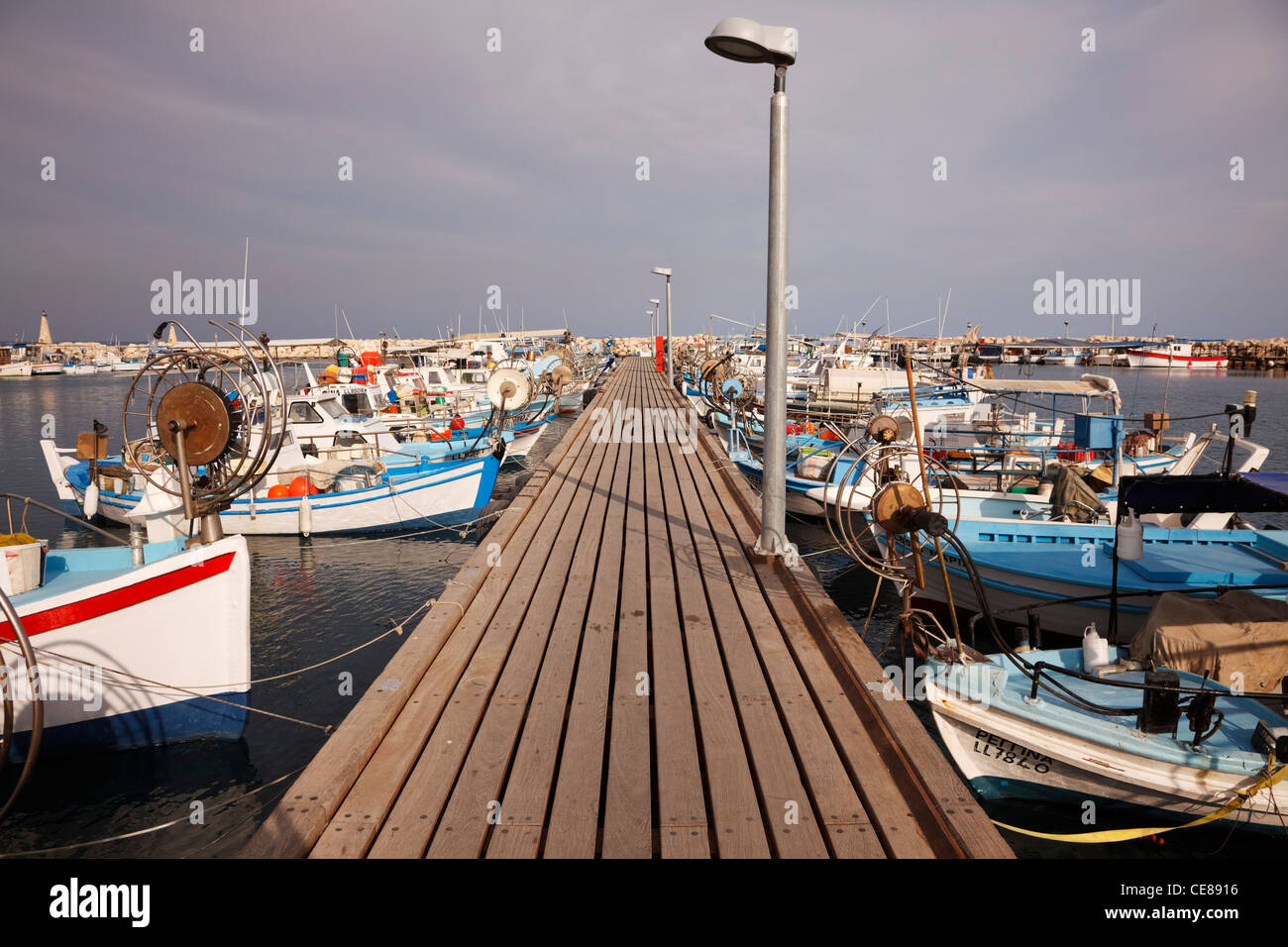 Cyprus fishing boats boat hi-res stock photography and images - Alamy