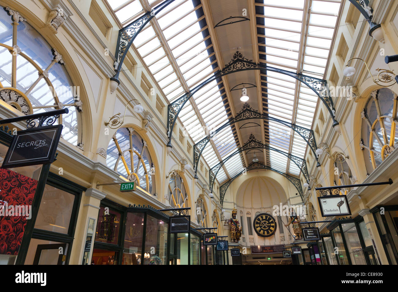 Royal Arcade Melbourne Stock Photos & Royal Arcade Melbourne Stock ...