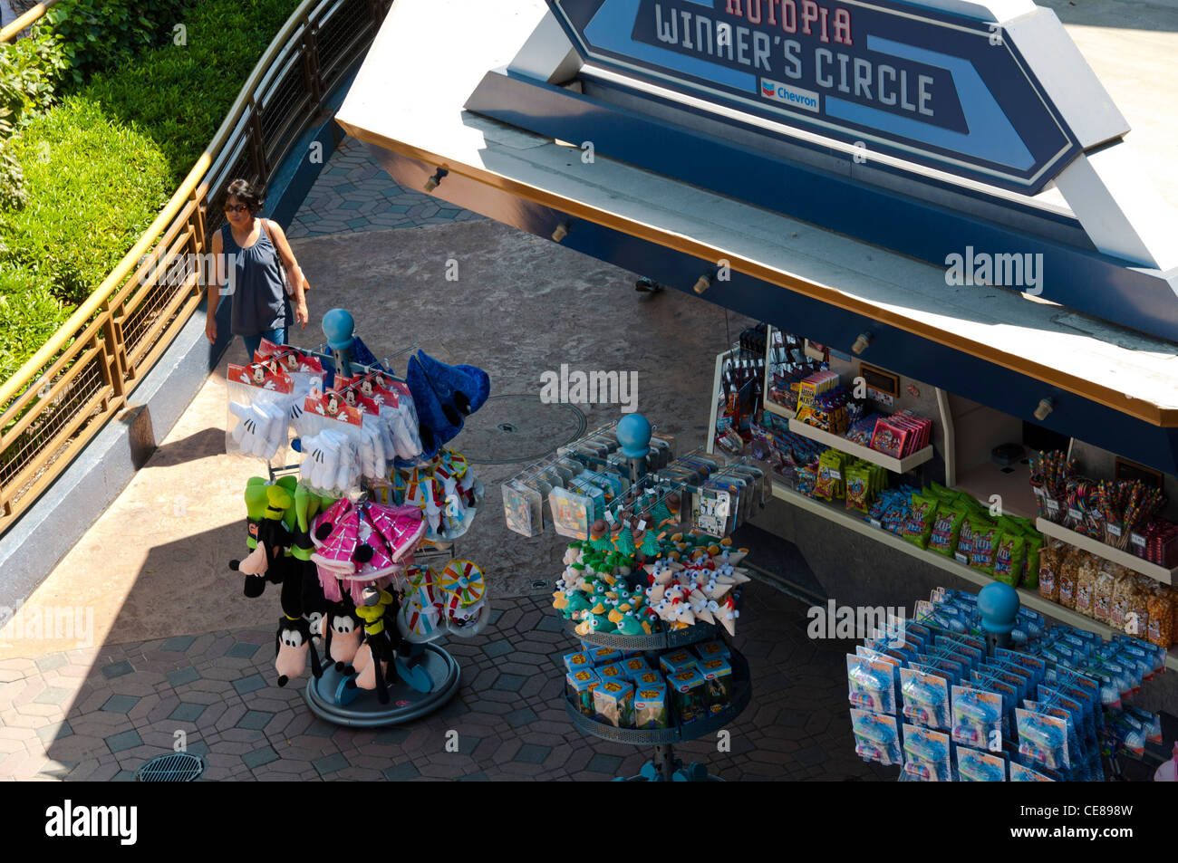 Store at Disneyland Amusement Park, California USA Stock Photo - Alamy
