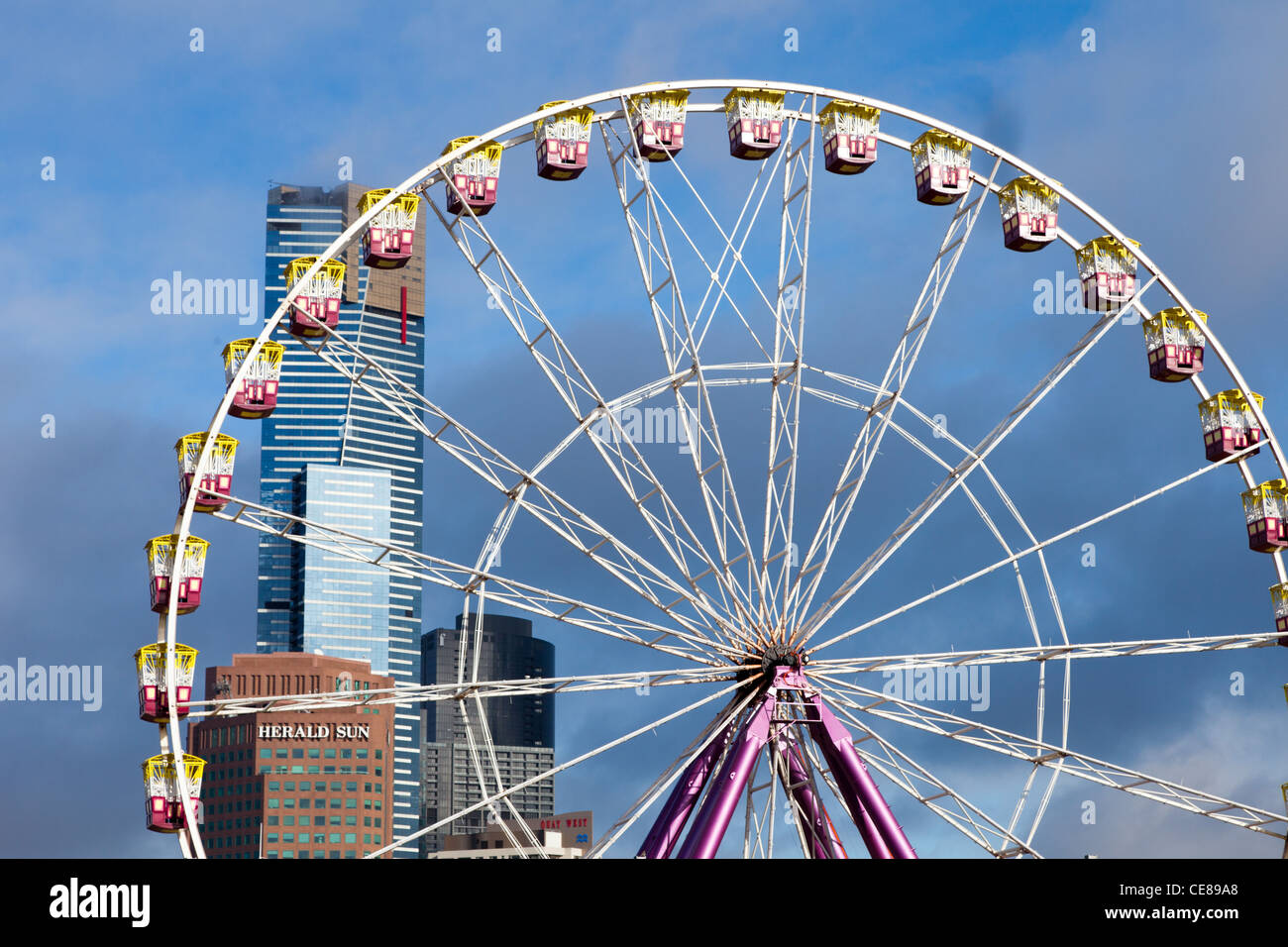 Observation wheel melbourne hi-res stock photography and images - Alamy