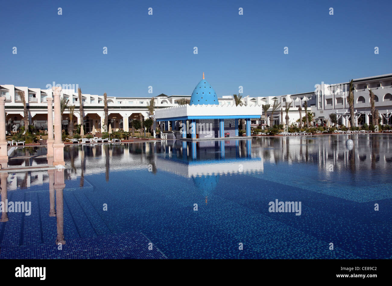Luxurious open air swimming pool Stock Photo - Alamy