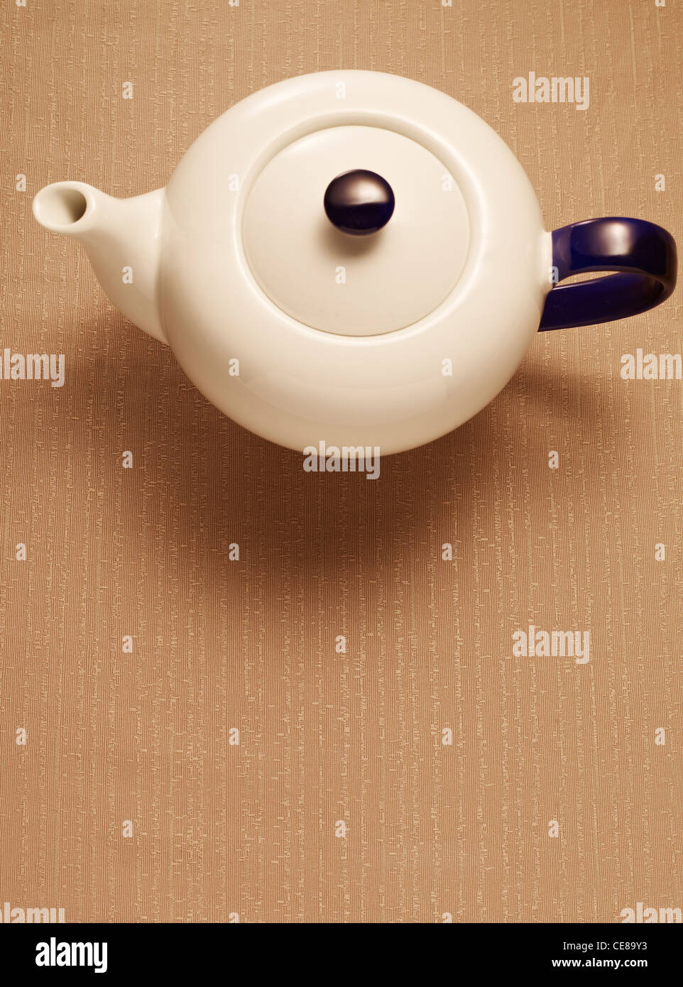 Teapot from above Stock Photo - Alamy