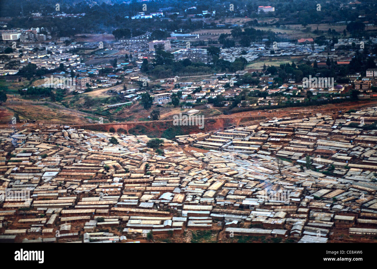 Kibera housing hi-res stock photography and images - Alamy