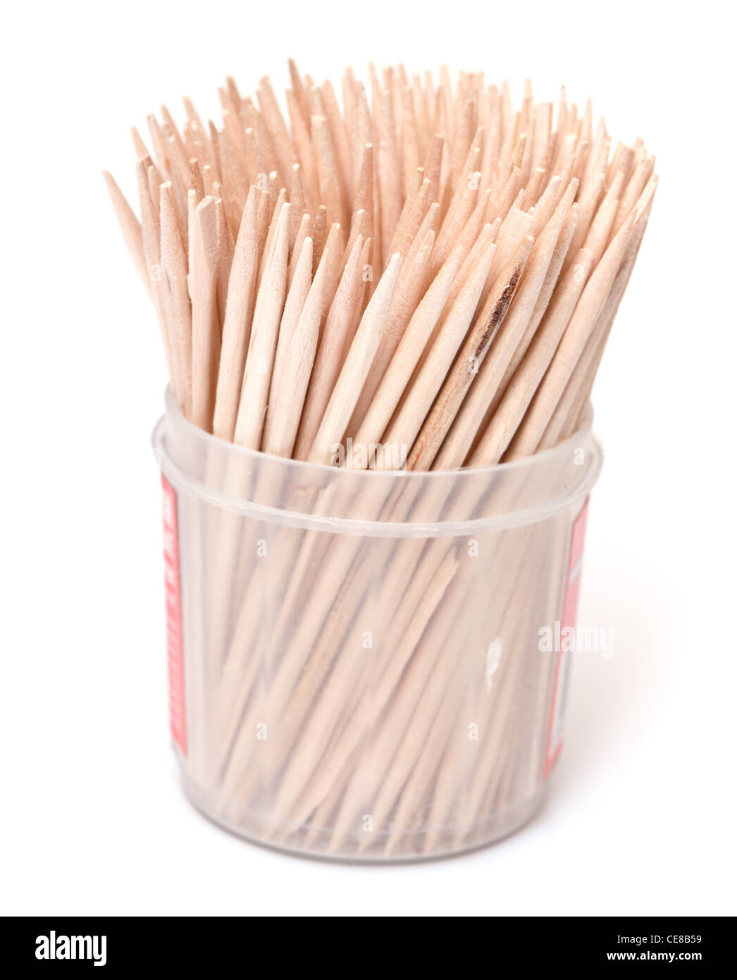 photo of toothpicks on white background Stock Photo - Alamy